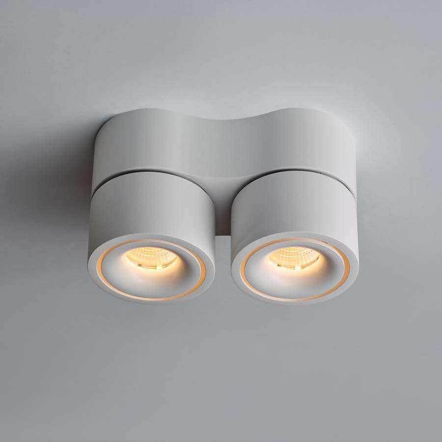 Mini Light Clap Mini Double 2er Deckenspot In Weiß Spitzen Lichtqualität Lichtraum24
